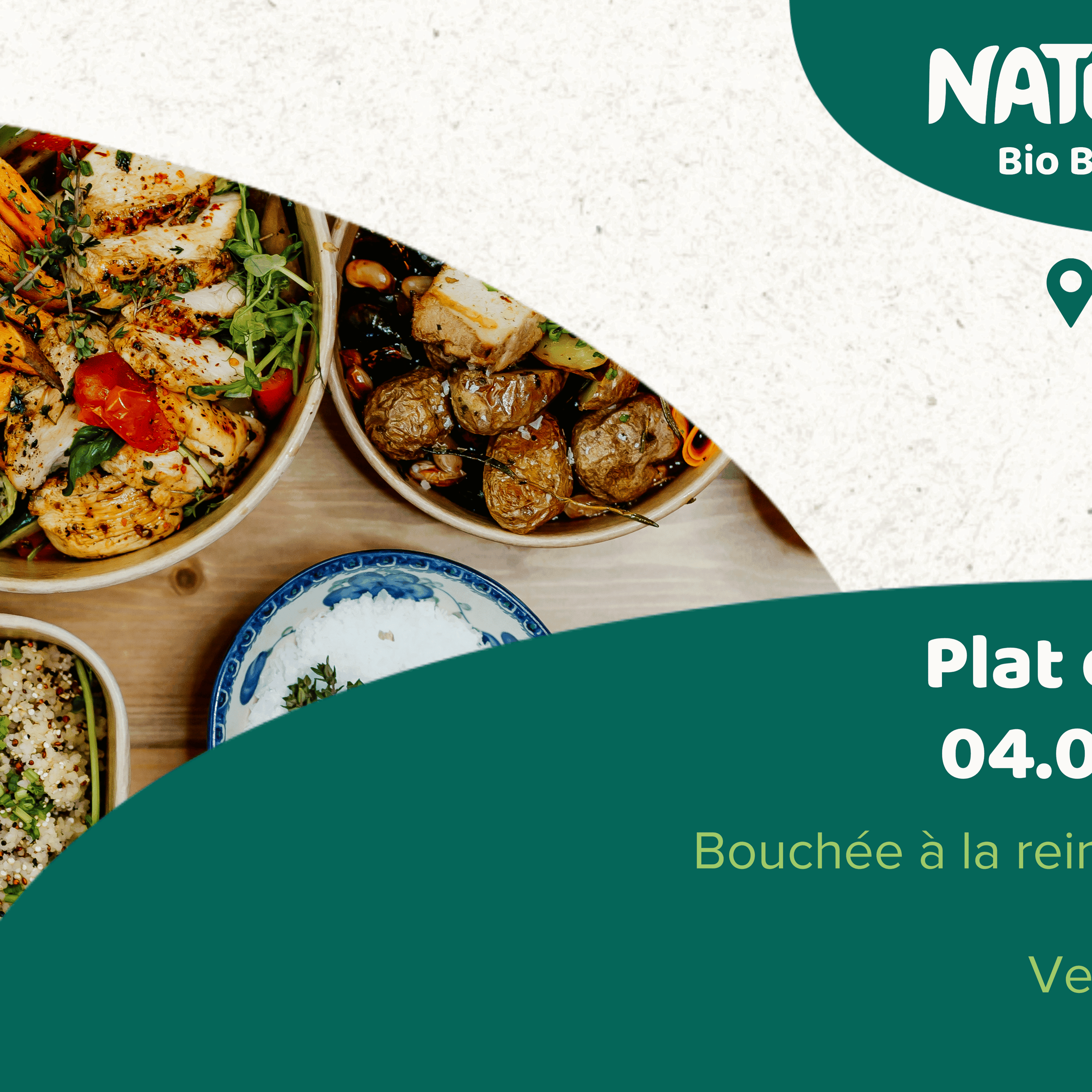 Daily menu for take away at Naturata Bio-Boucherie Munsbach | Naturata