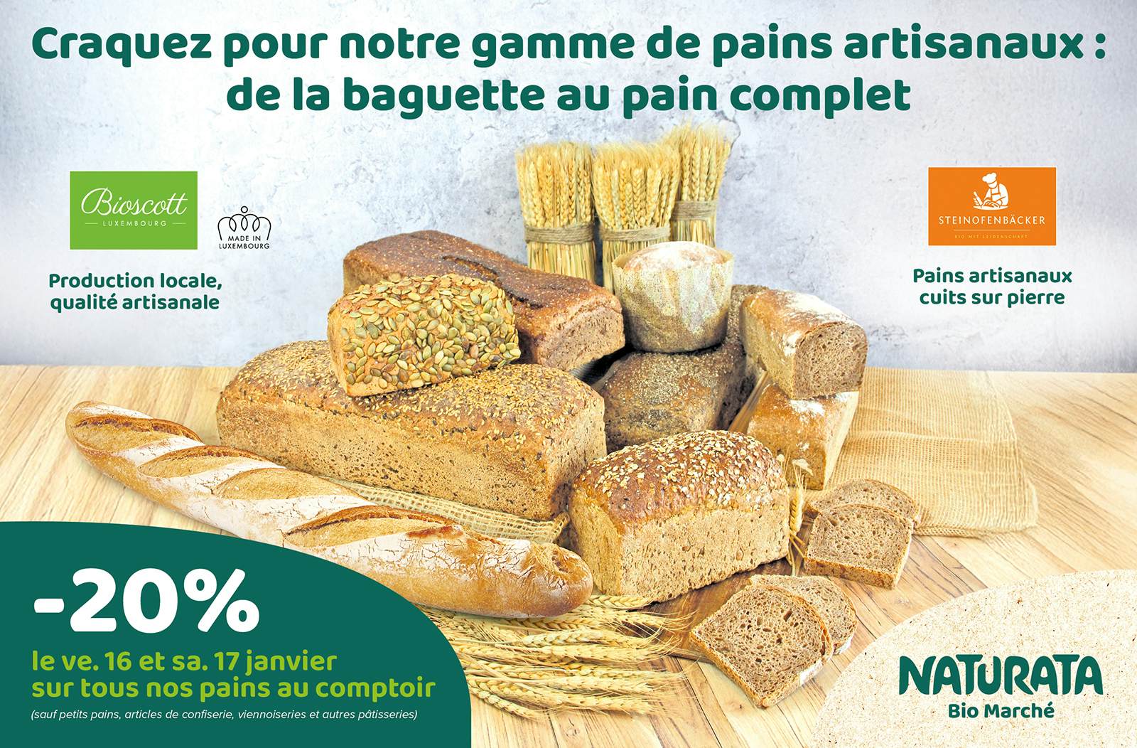 Brote 20% | Naturata